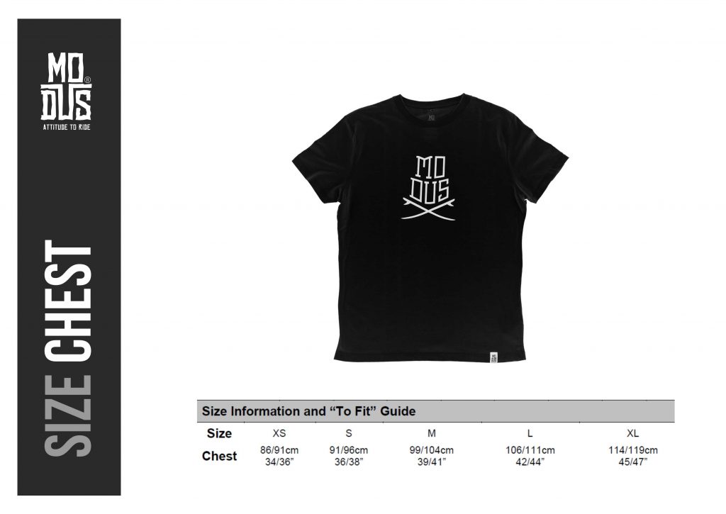 Sizing guide - Modus